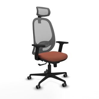 Piqueras y Crespo B&uuml;rostuhl Cilanco mit 2D-Armlehnen, h&ouml;henverstellbarer Lendenwirbelst&uuml;tze und Kopfteil, h&ouml;henverstellbar und neigbar. Ausgestattet mit 3 Positionen, G