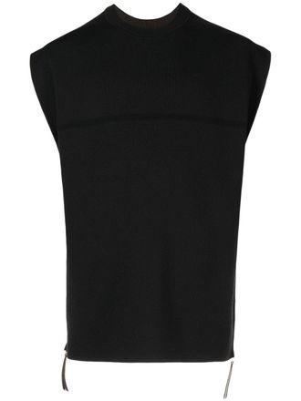 3.1 Phillip Lim Pullunder mit Rundhalsausschnitt - Blau