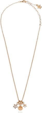 Versace collier à pendentif étoile - Or