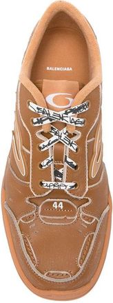 Balenciaga Circuit Sneaker - Brown