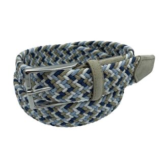 Paolo Vitale unisex, Accessoires, Multicolore, Taille: 90 CM Braided Elastic Belt