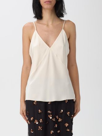 Forte_Forte Top FORTE FORTE Damen Farbe Wei&szlig;