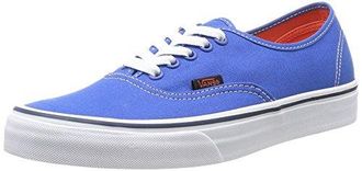 Vans Mixte Adulte Authentic Baskets, Strong Blue/Nasturtium, 38 EU