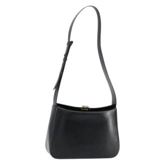 Ferragamo Pre-owned Leder Schultertasche - - Pre-owned - Damen - Schwarzk - ONE SIZE