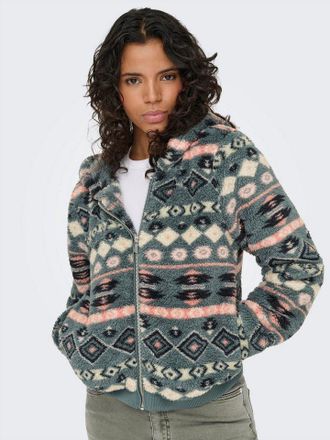 Only Outdoorjacke ONLANNA CONTACT AOP HOOD JACKET OTW CS