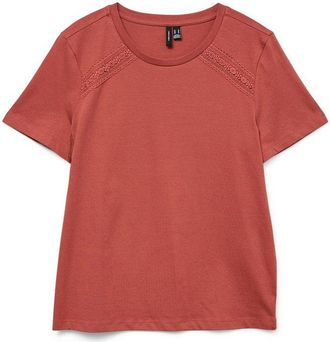 Vero Moda Kurzarmshirt VMSAVANNAH FRANCIS SS TOP BOX JRS SPE GA