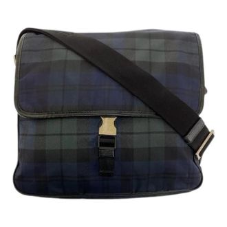 Prada Pre-owned Nylon Tessuto Check Shoulder Messenger Bag - - Pre-owned - Herren - Mehrfarbig - ONE SIZE