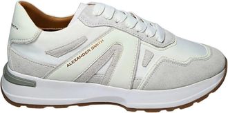 Alexander Smith Homme, Chaussures, Blanc, Taille: 41 EU sneaker Pelle