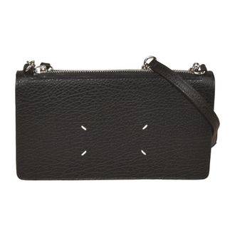 Maison Margiela Zipped Wallet On Chain - - Bags - Damen - Schwarzk - ONE SIZE