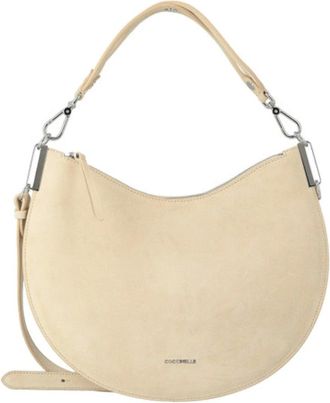 Coccinelle Femme, Sacs, Beige, Taille: ONE Size Sunup Medium Shoulder Bag