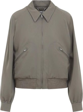 Maison Margiela Femme, Vestes, Gris, Taille: 38 FR Wool Jacket