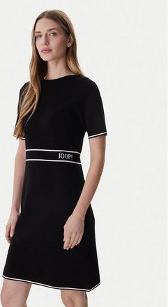 Joop Strickkleid Kirla 10018002 Schwarz Regular Fit