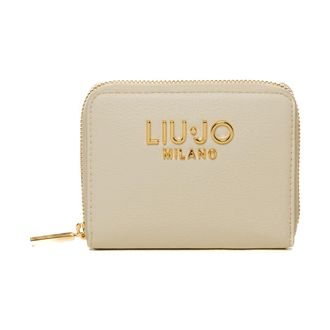 Liu Jo Femme, Accessoires, Beige, Taille: ONE Size Portefeuille zipp&eacute; Lapislazzu
