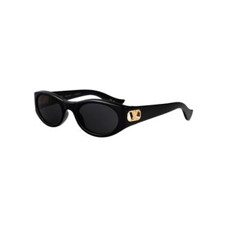 Valentino Runde Sonnenbrille - - Accessories - unisex - Schwarzk - 52 MM
