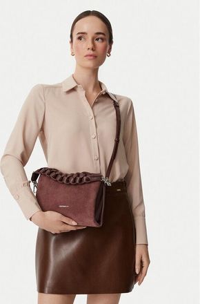 Coccinelle Handtasche P6P Boheme Suede Bimaterial E1 P6P 58 01 01 Dunkelrot