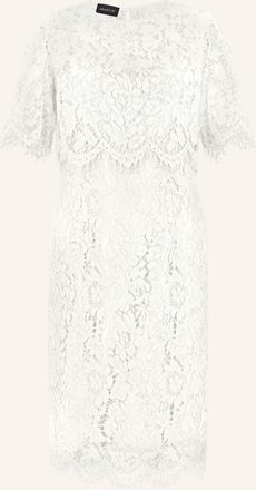 Apart Spitzenkleid Mit Spitzenjacke weiss