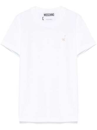Moschino t-shirt en coton - Blanc