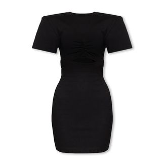 Nensi Dojaka Baumwollkleid mit Ausschnitt - - Dresses - Damen - Schwarzk - M