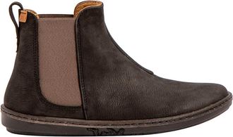 El Naturalista Damen Ankle Boots Coral, Frauen Stiefeletten,uebergangsstiefel,flach,Stiefel,Bootee,Booties,halbstiefel,Wood-Black,42 EU / 8.5 UK