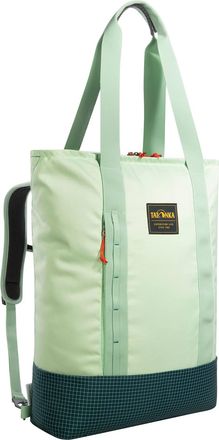 Tatonka Rucksacktasche City Stroller 20l - Tasche mit verstaubaren Rucksackträgern und Laptopfach - 20 Liter Volumen (Lighter Green)