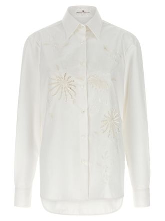 Ermanno Scervino Chemise en coton brod&eacute;e Ermanno Scervino