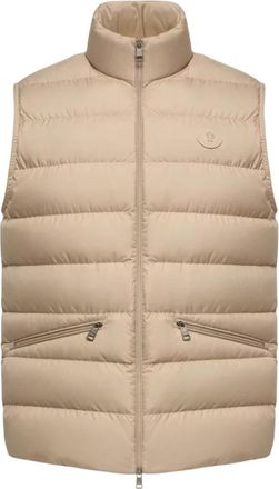 Moncler Gilet en duvet Treompan - Homme - Vestes - Beige - Taille: L