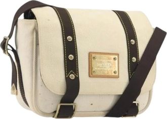 Louis Vuitton Sac bandouli&egrave;re Pre-owned Antigua Buzas PM - Femme - Pre-owned - Blanc - Taille: ONE Size