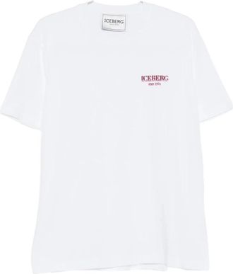 Iceberg Homme, Tops, Blanc, Taille: 2XL T-Chemises