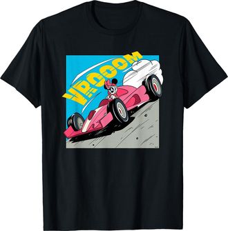 Disney Minnie Mouse Racing Team VROOOM Race Car Driver T-Shirt