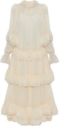 Chlo&eacute; Damen, Kleider, Beige, XSGr&ouml;&szlig;e