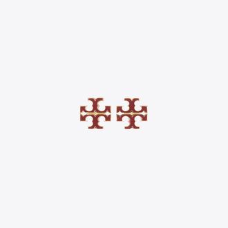 Tory Burch Kleine Icon Emaille-Ohrstecker