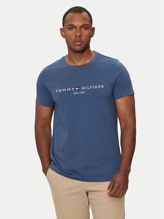 Tommy Hilfiger T-Shirt Logo MW0MW11797 Blau Slim Fit