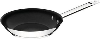 Tramontina Pfanne, Ø 30 cm, Edelstahl, antihaftbeschichtet, tiefe Bratpfanne, beschichtete Bratpfannen für alle Herdarten, Induktionsherd