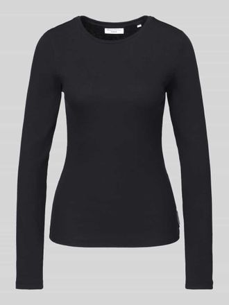 Marc O'Polo Denim Langarmshirt mit Rollsaum-Details