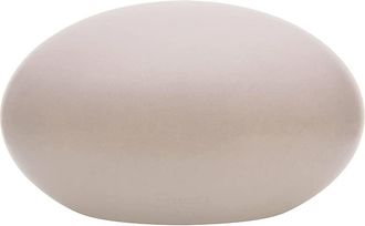 8 Seasons design Shining Eye, ovale LED Kugel 42 x 24 cm (Sand), E27 Fassung inkl. Leuchtmittel in warmwei&szlig;, Leuchtkugel f&uuml;r au&szlig;en und innen, Garten, Balkon, Te