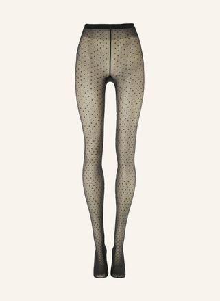 Wolford Strumpfhose Multicolored Dot Tights schwarz
