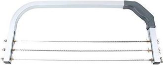 CHICIRIS Niveau à Gâteau Réglable avec Précision en Acier Inoxydable pour Boulangers Professionnels et Amateurs, Accessoire de Cuisine Portable et Durable, Bla