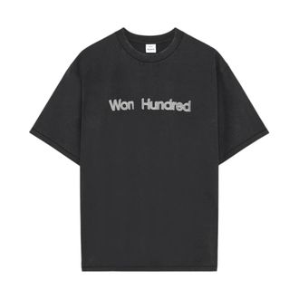 Won Hundred LA Logo Flashes T-Shirt - - Tops - Herren - Schwarzk - M