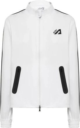 Autry Femme, Sweatshirts et sweats &agrave; capuche, Blanc, Taille: 40 FR Sport Jacket