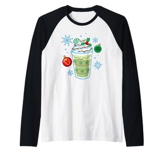 MARVEL Super Heroes Spearmint Drink Christmas Winter Holiday Raglan