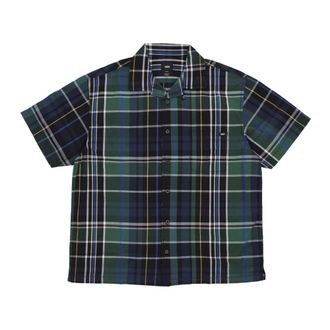 Vans Grisham Kurzarmhemd - - Shirts - Herren - Gr&uuml;n - XL