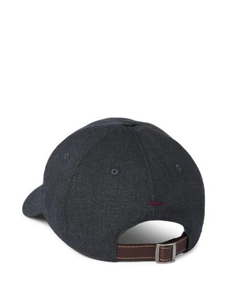 Brunello Cucinelli Mens Embroidered-Logo Baseball Cap Ss26 M