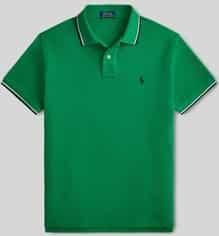 Polo Ralph Lauren Slim Fit Poloshirt aus reiner Baumwolle