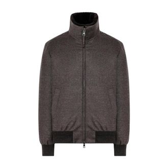Duno Onorio Bomber Jacket - Homme - Vestes - Brun - Taille: M