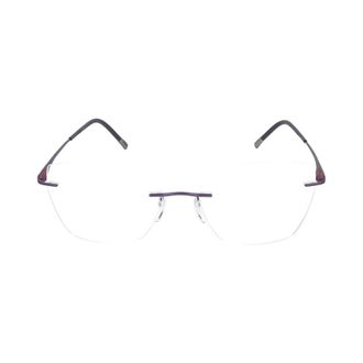 Silhouette Femme, Accessoires, Violet, Taille: 55 MM Lunettes Bleues Loyal 5561 7110