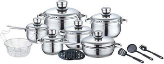 Royalty Line Topf pfanne und kochtopf set mit thermo warmesteuerung