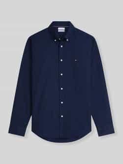 Tommy Hilfiger Regular Fit Freizeithemd aus reiner Baumwolle
