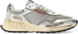 Dsquared2 Homme, Chaussures, Multicolore, Taille: 42 EU Distressed Low-Top Baskets
