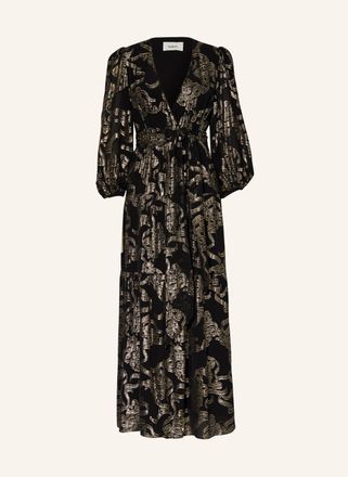 BA&SH Ba&Sh Wickelkleid Baddie Mit Glitzergarn schwarz