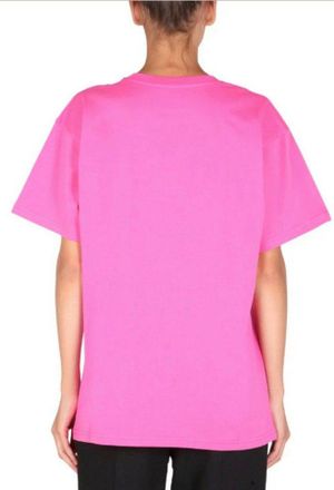 Moschino T-Shirt COUTURE 3D Logo Paint-Effect Shirt Oversize 3D-Logo mit handgemaltem Effekt